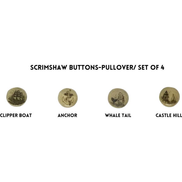 Add A Set Of Scrimshaw Buttons To Your Pullover – Reali New York
